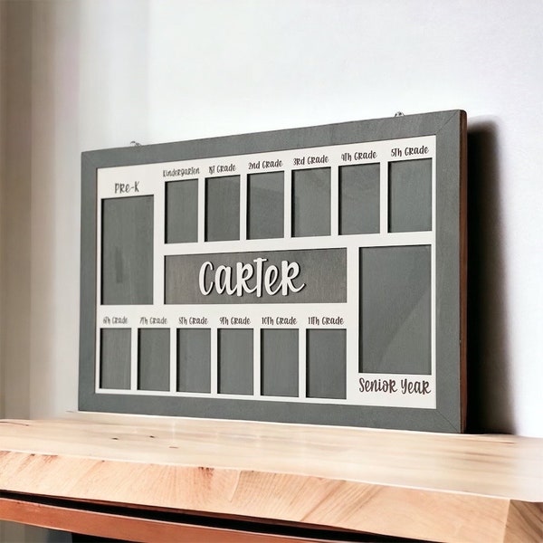 School Years Picture Frame - Etsy