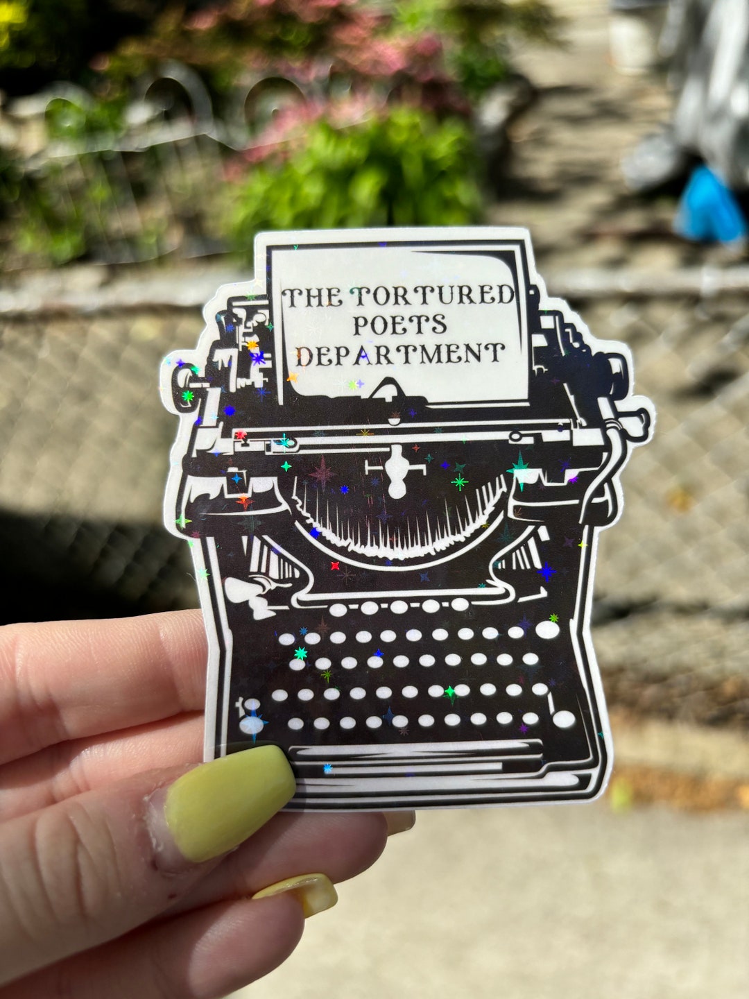 The Tortured Poets Department Sticker - Etsy