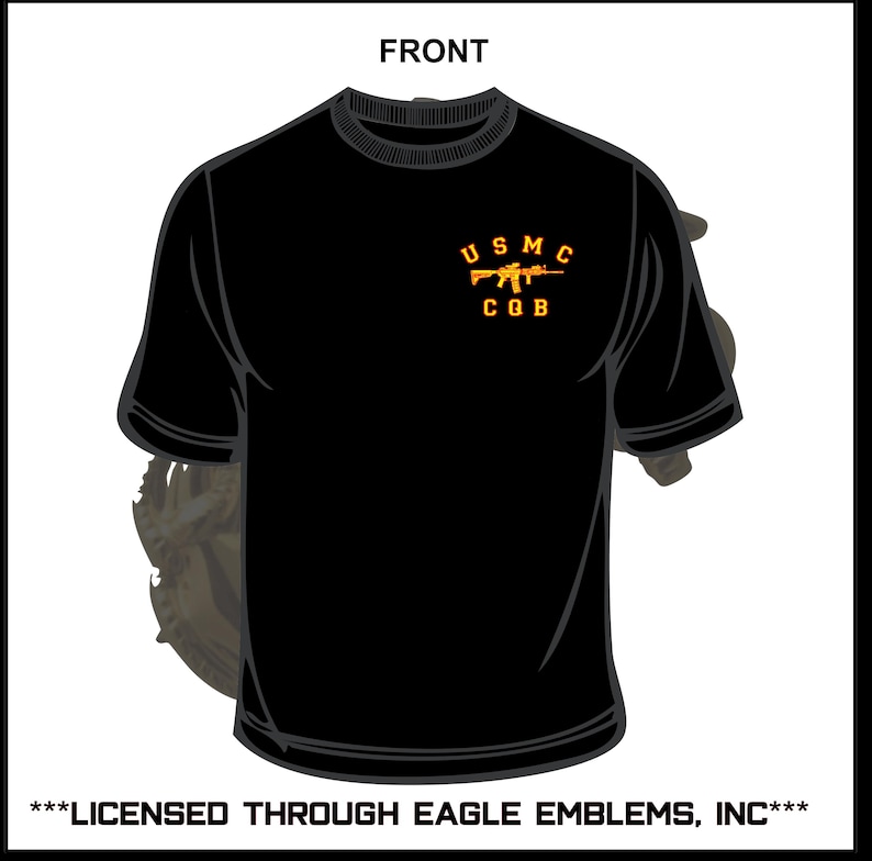 USMC Close Quarters Battle (CQB) M-4 T-shirt - Etsy