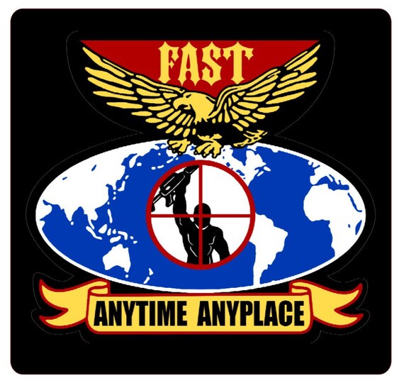 USMC FAST Company Eagle Vinyl Sticker | Etsy