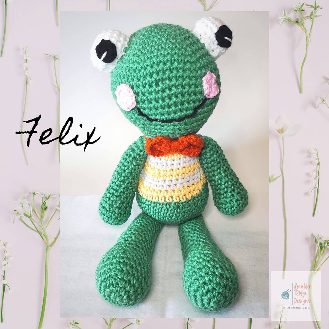 Felix the Frog - Etsy