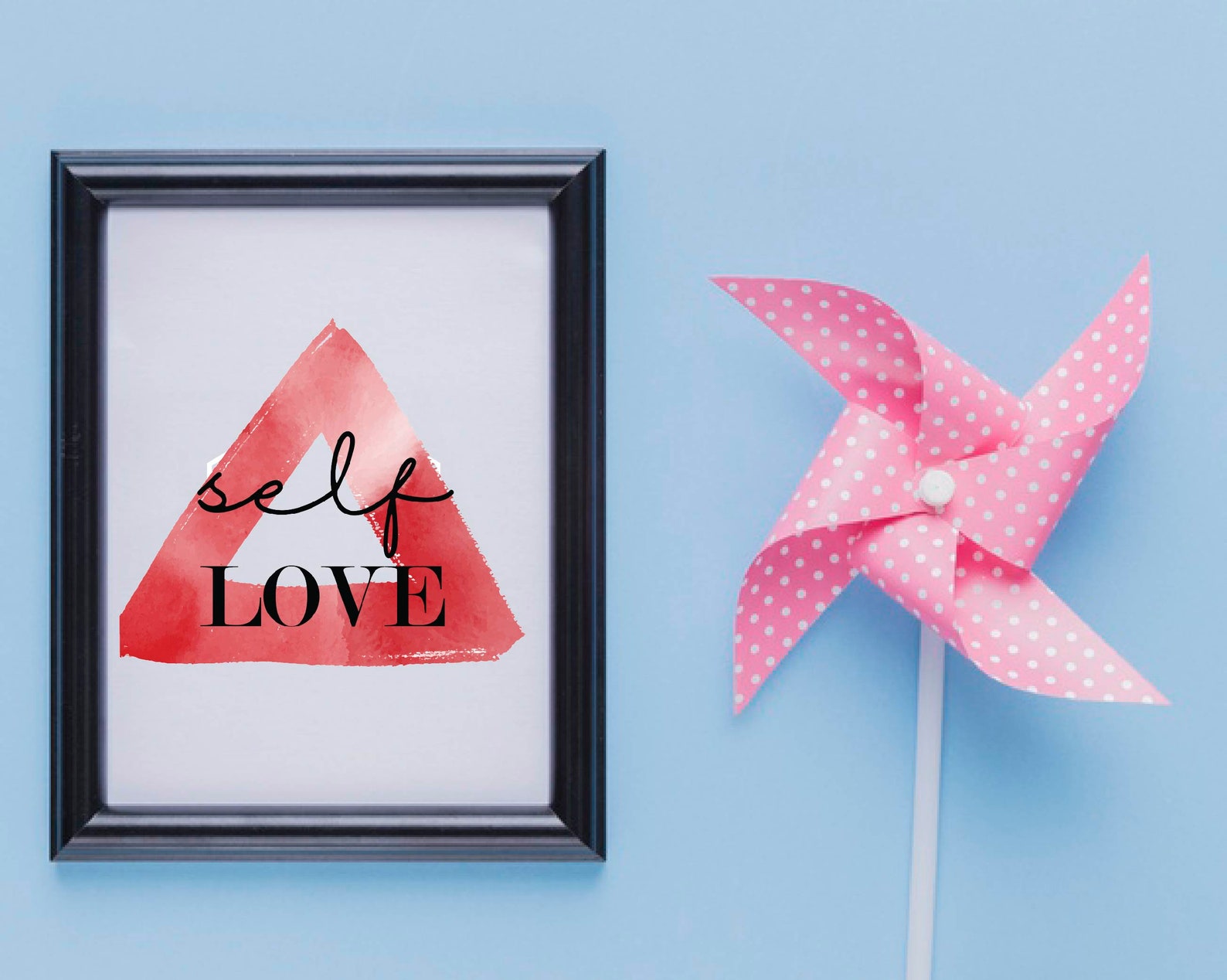 Printable Self Love Poster | Etsy