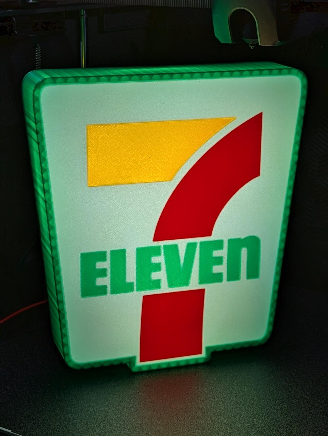 7-11 - LED Lightbox Sign - Hangable W/dimmer Option - Etsy