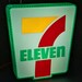 7-11 - LED Lightbox Sign - Hangable W/dimmer Option - Etsy