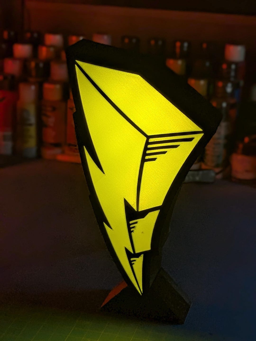 Power Rangers - LED Lightbox Sign - Hangable W/dimmer Option - Etsy
