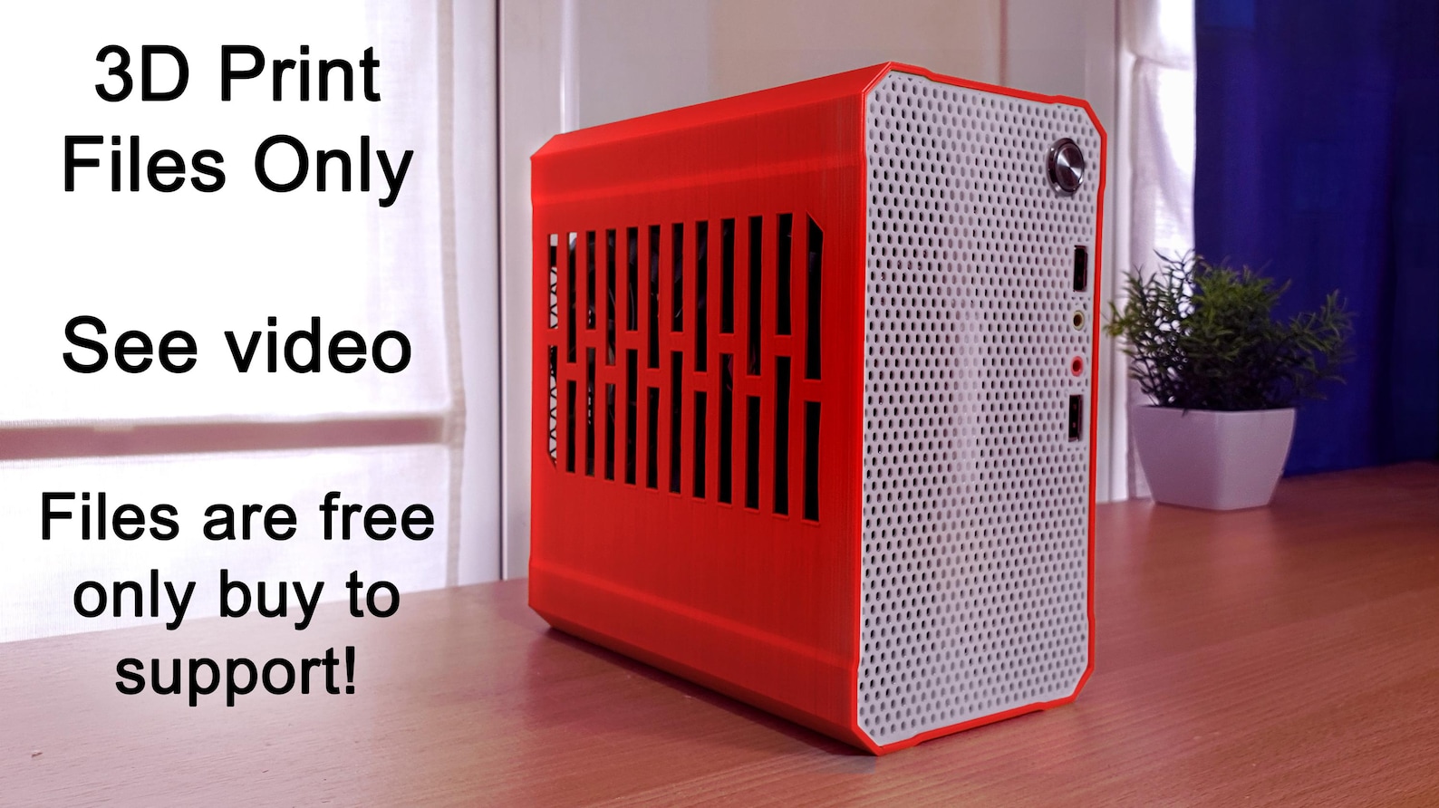 3 Piece PC Case, 3D Print Files. - Etsy