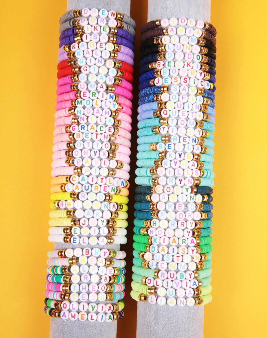 Friendship Bracelet, Custom Made,party Bags, Classroom Gifts, Name ...