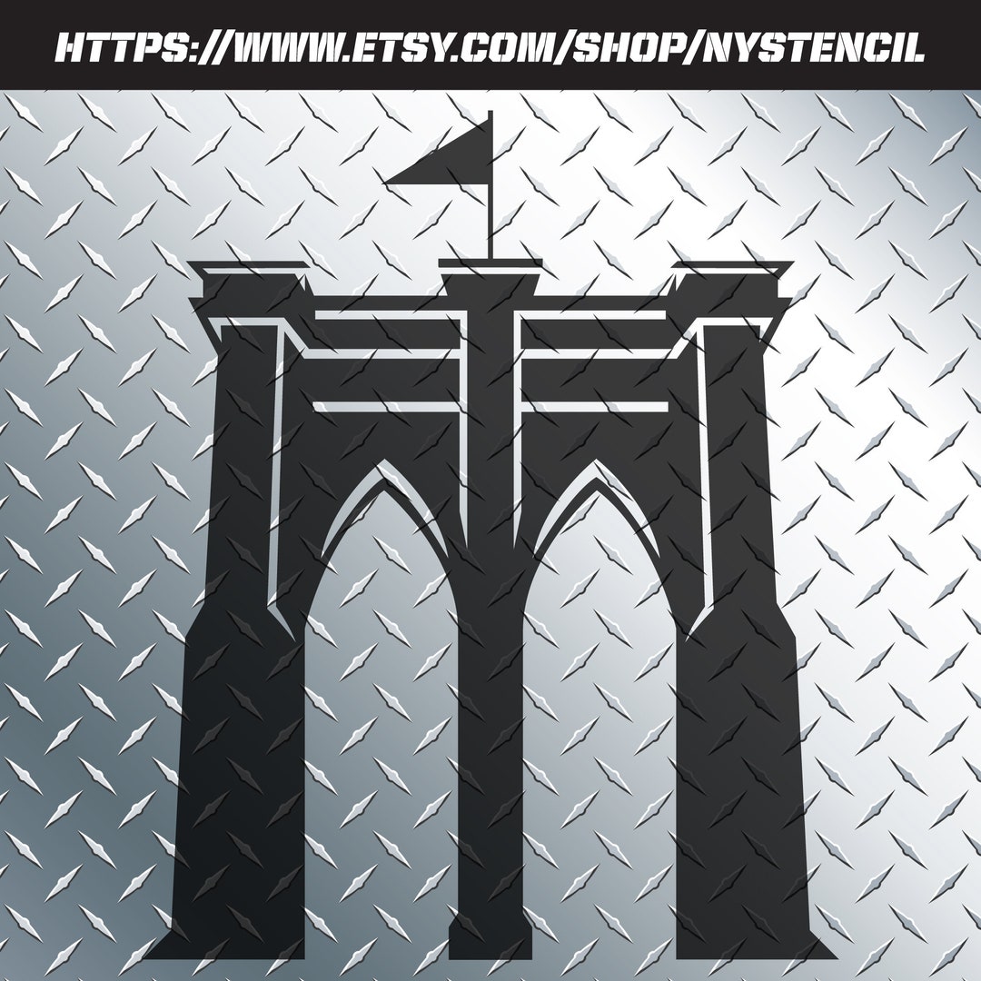Brooklyn Bridge AI EPS SVG Vector - Etsy