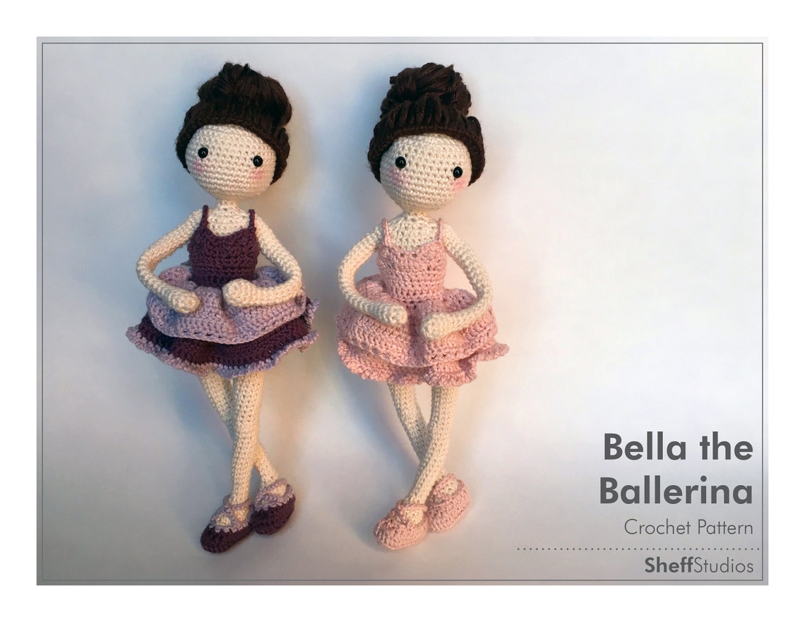Bella the Ballerina Crochet Pattern - Etsy