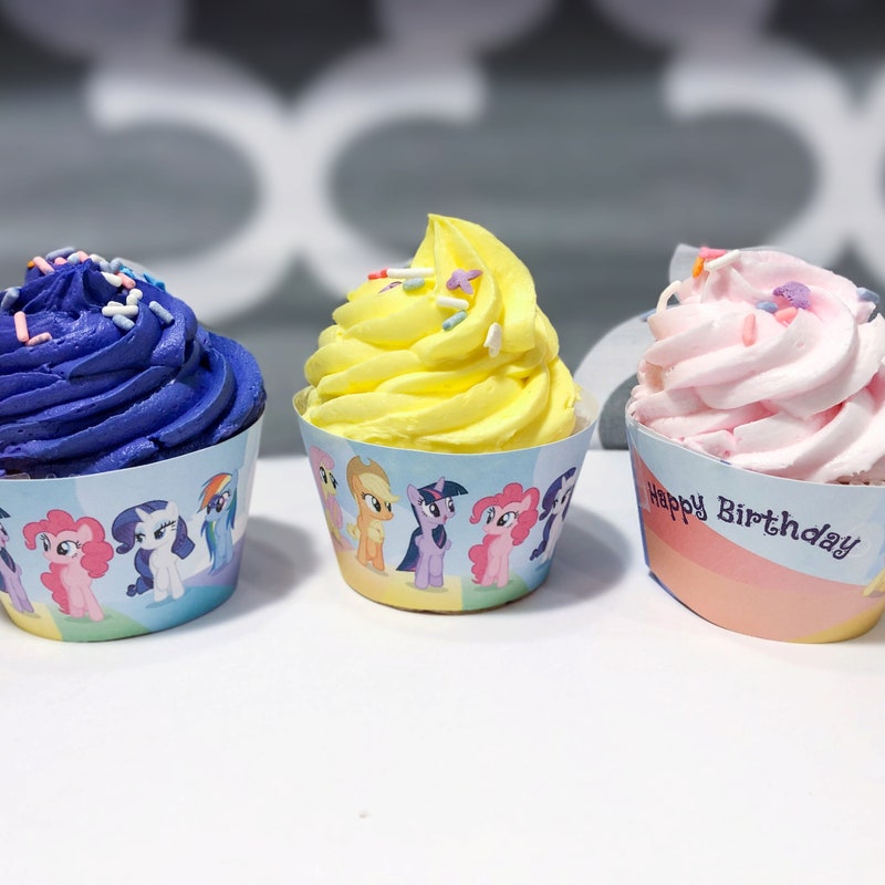 My Little Pony Cupcakes - Etsy