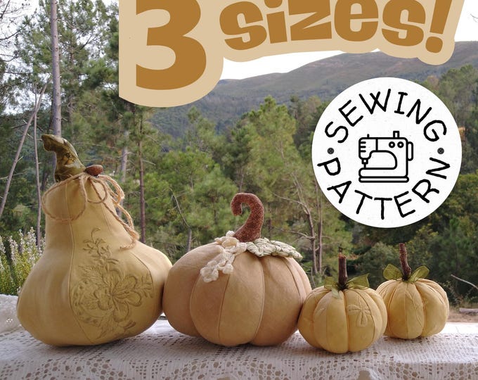Pumpkin Sewing Pattern - PDF - Etsy Canada