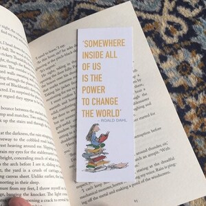 Roald Dahl Matilda Bookmark - Etsy
