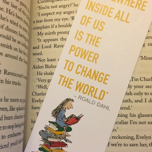 Roald Dahl Matilda Bookmark - Etsy