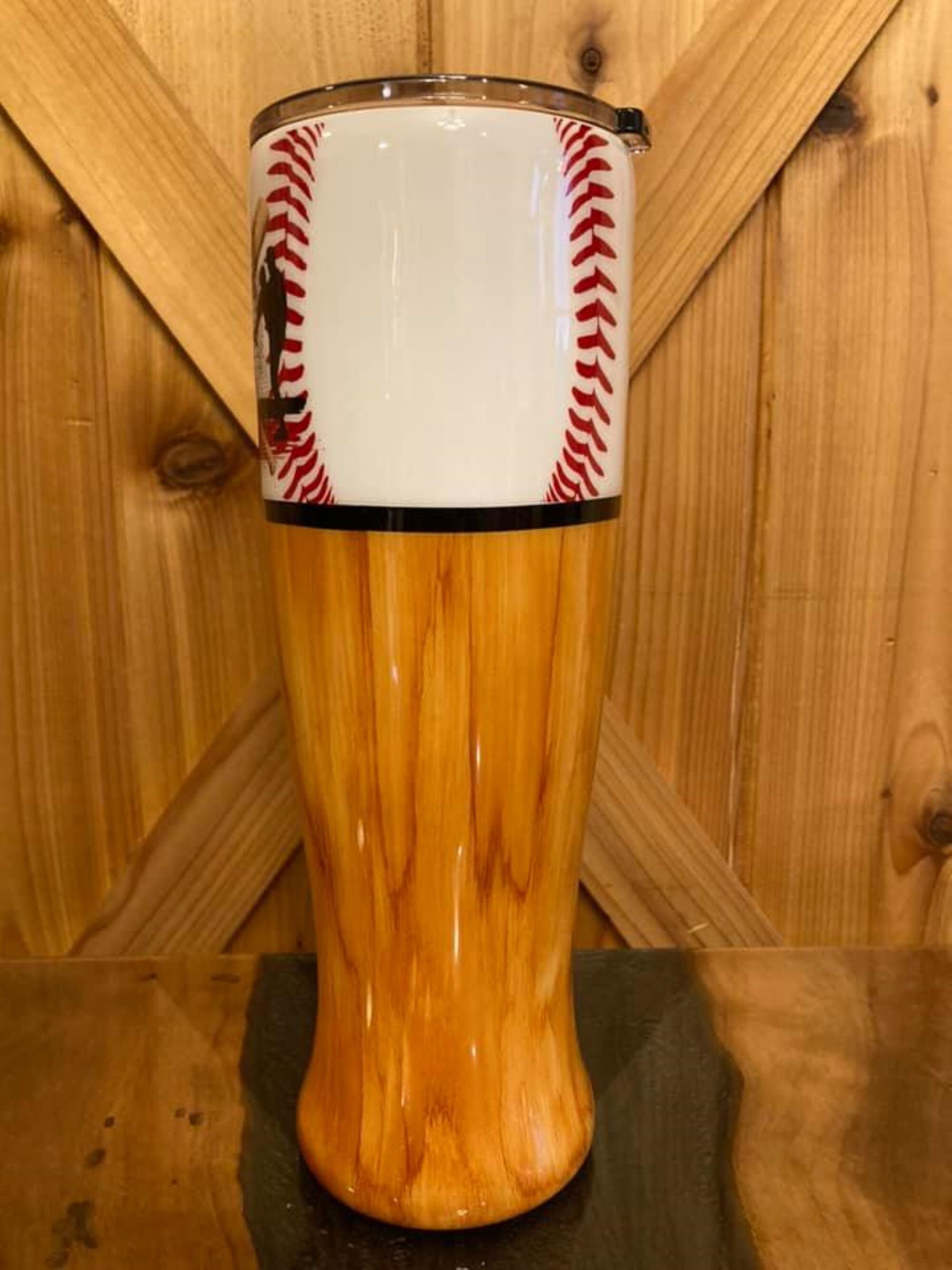 Baseball Bat and Ball 30oz Pint Tumbler - Etsy