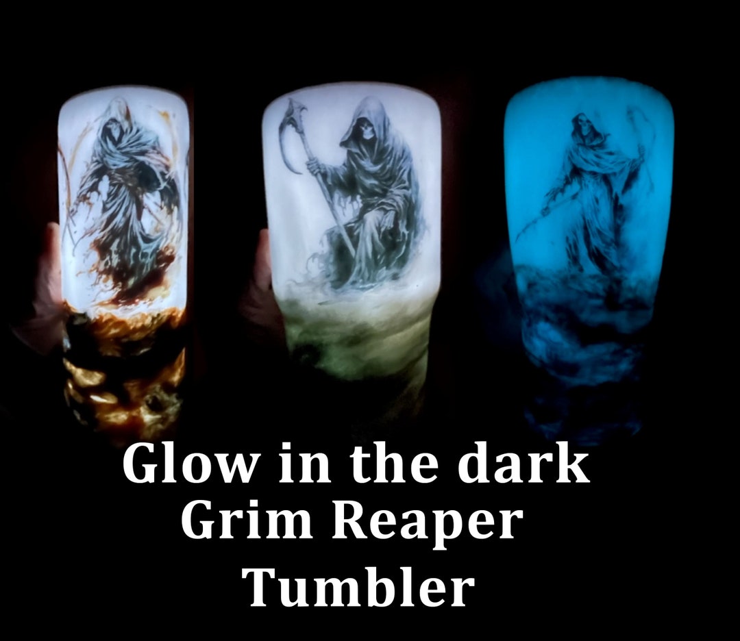 Glow in the Dark Grim Reaper, Earth, Fire, Water - Etsy