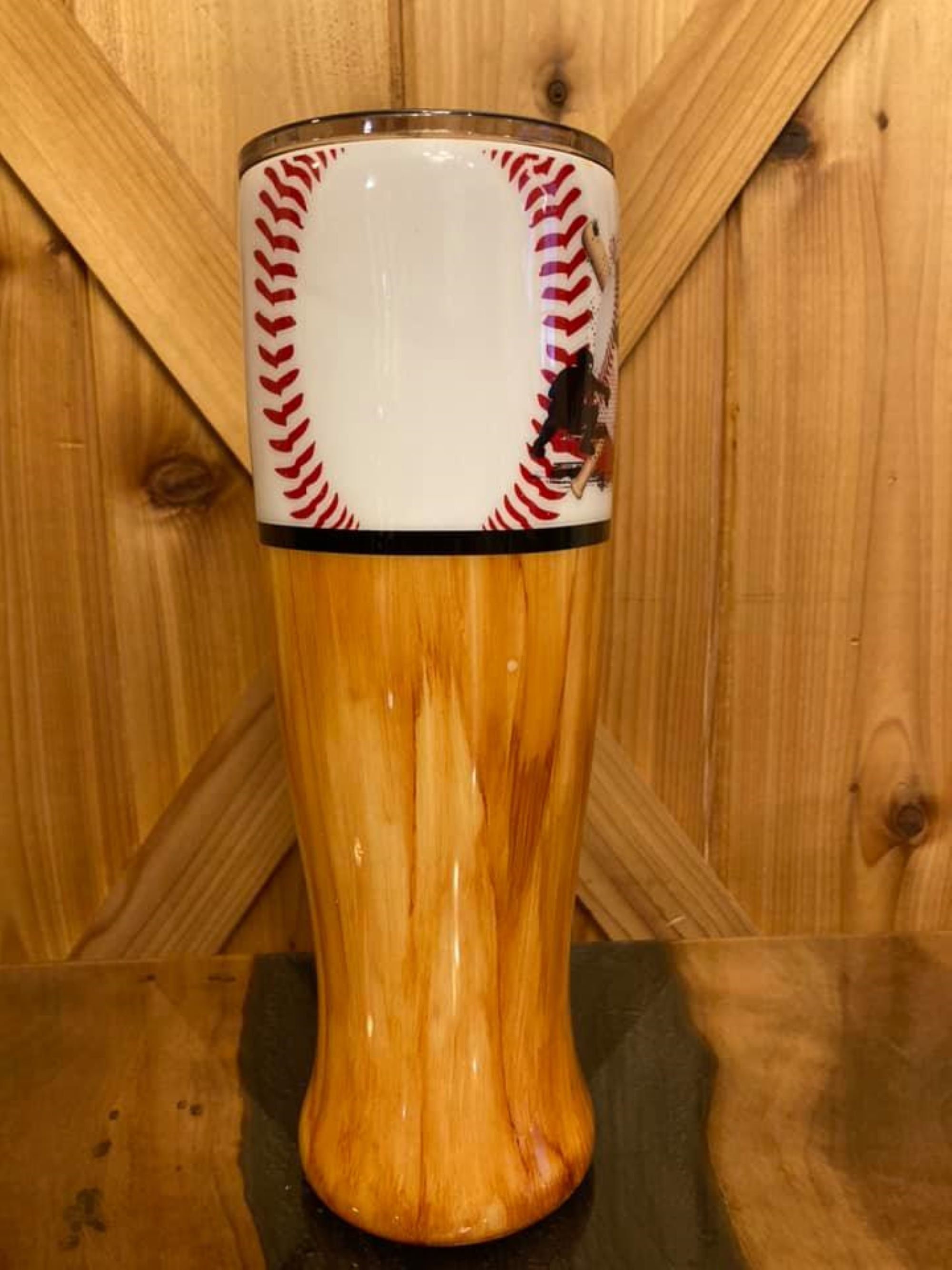 Baseball Bat and Ball 30oz Pint Tumbler | Etsy