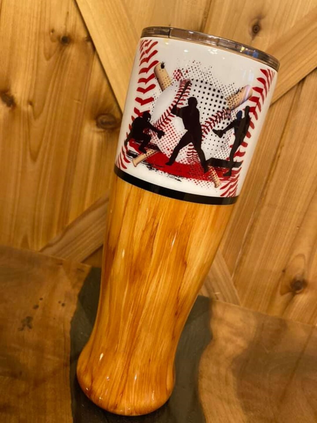 Baseball Bat and Ball 30oz Pint Tumbler - Etsy