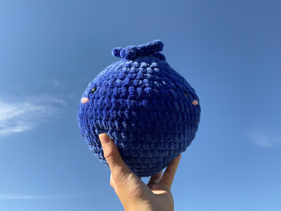 Crochet Blueberry Plush - Etsy