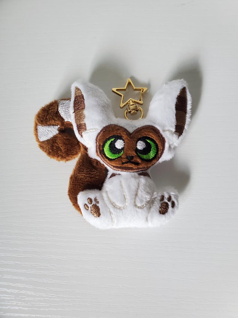 Bison and Lemur Set- Keychain Plushies - Etsy