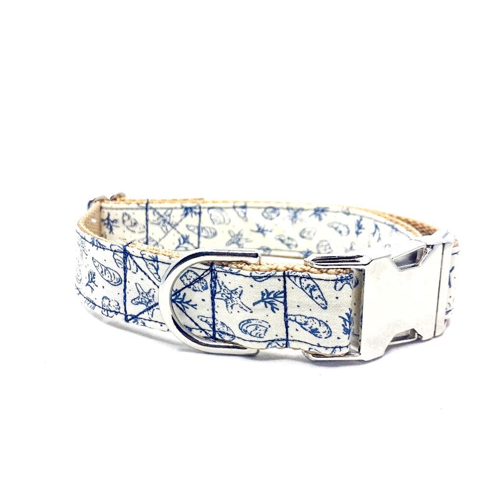 Sea Shell Dog Collar Summer Dog Collar Beach Preppy Collar - Etsy