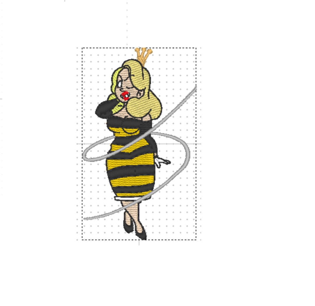 Manchester Bee Worker Queen Bee Mancunian Manc Avatar Cartoon - Machine ...
