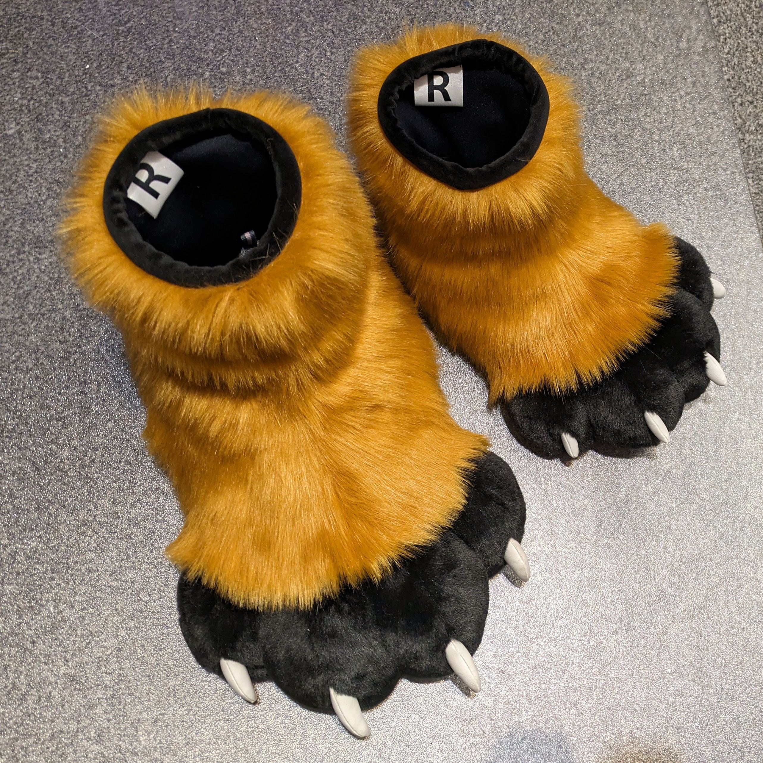 Fursuit Foot Paw Pattern and Tutorial With Lining +CLAWS! - Etsy