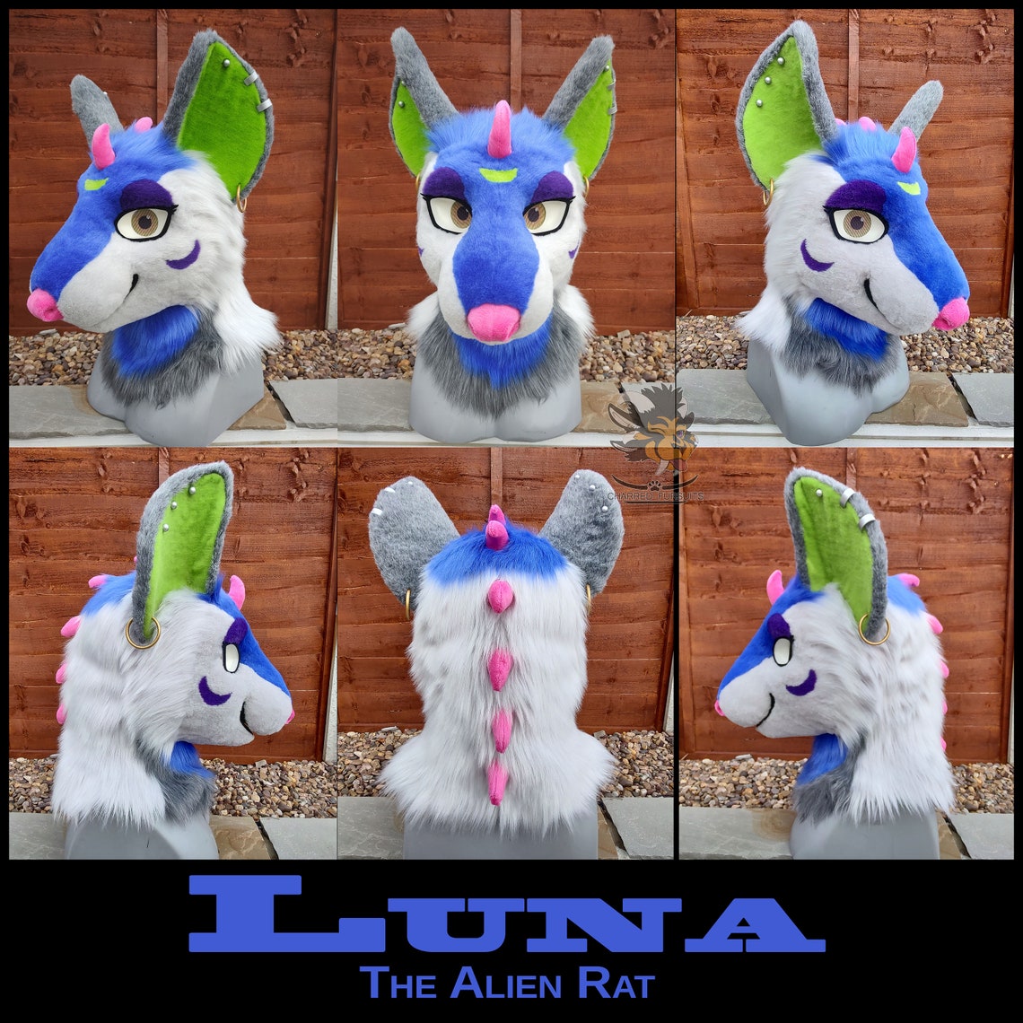 Rat or Mouse Fursuit Head Base Soft Foam for Cosplay Costume | Etsy ...