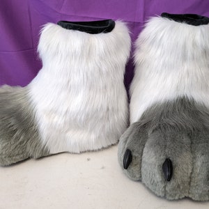 Fursuit Foot Paw Pattern and Tutorial With Lining +CLAWS! - Etsy