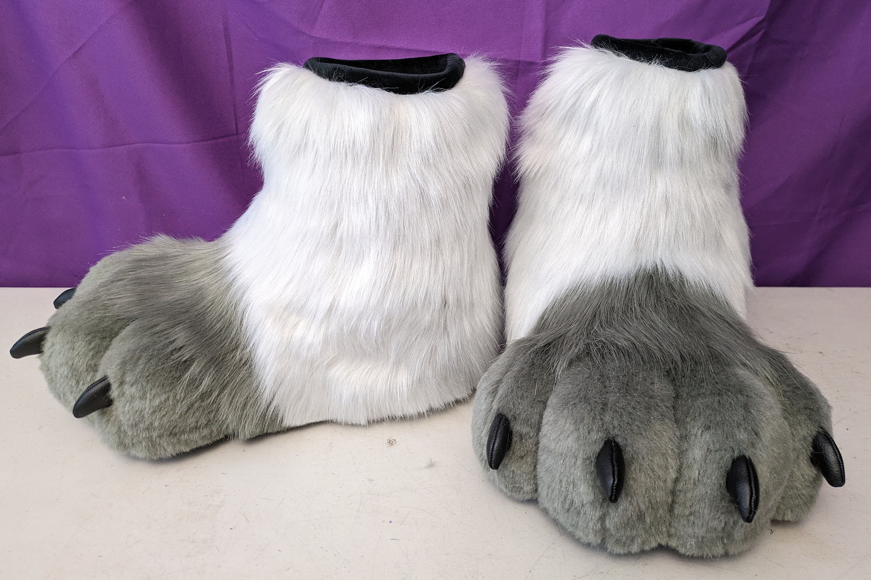 Fursuit Foot Paw Pattern and Tutorial With Lining +CLAWS! - Etsy