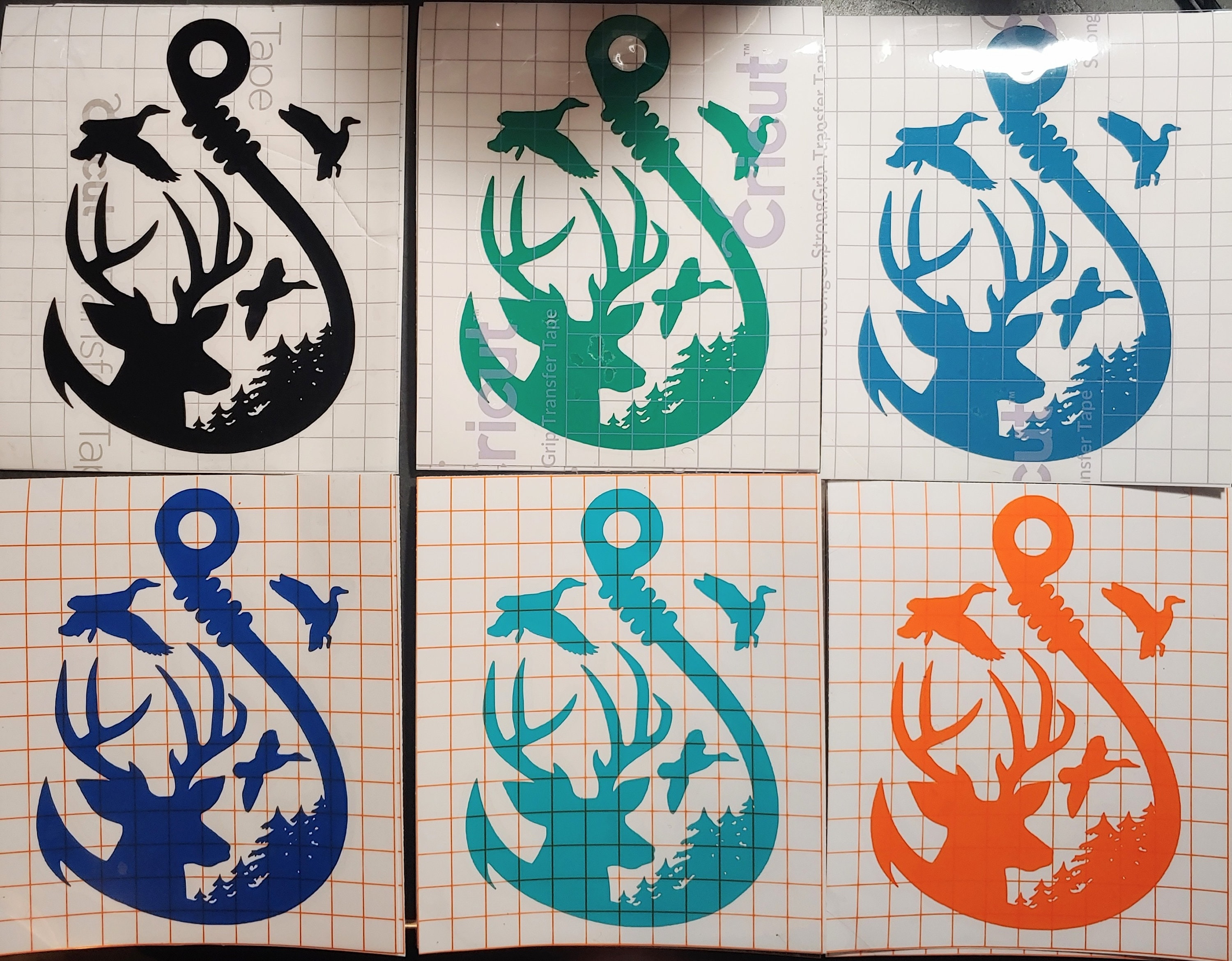 Bucks, Birds, and Fishing Vinyl Decal - Etsy