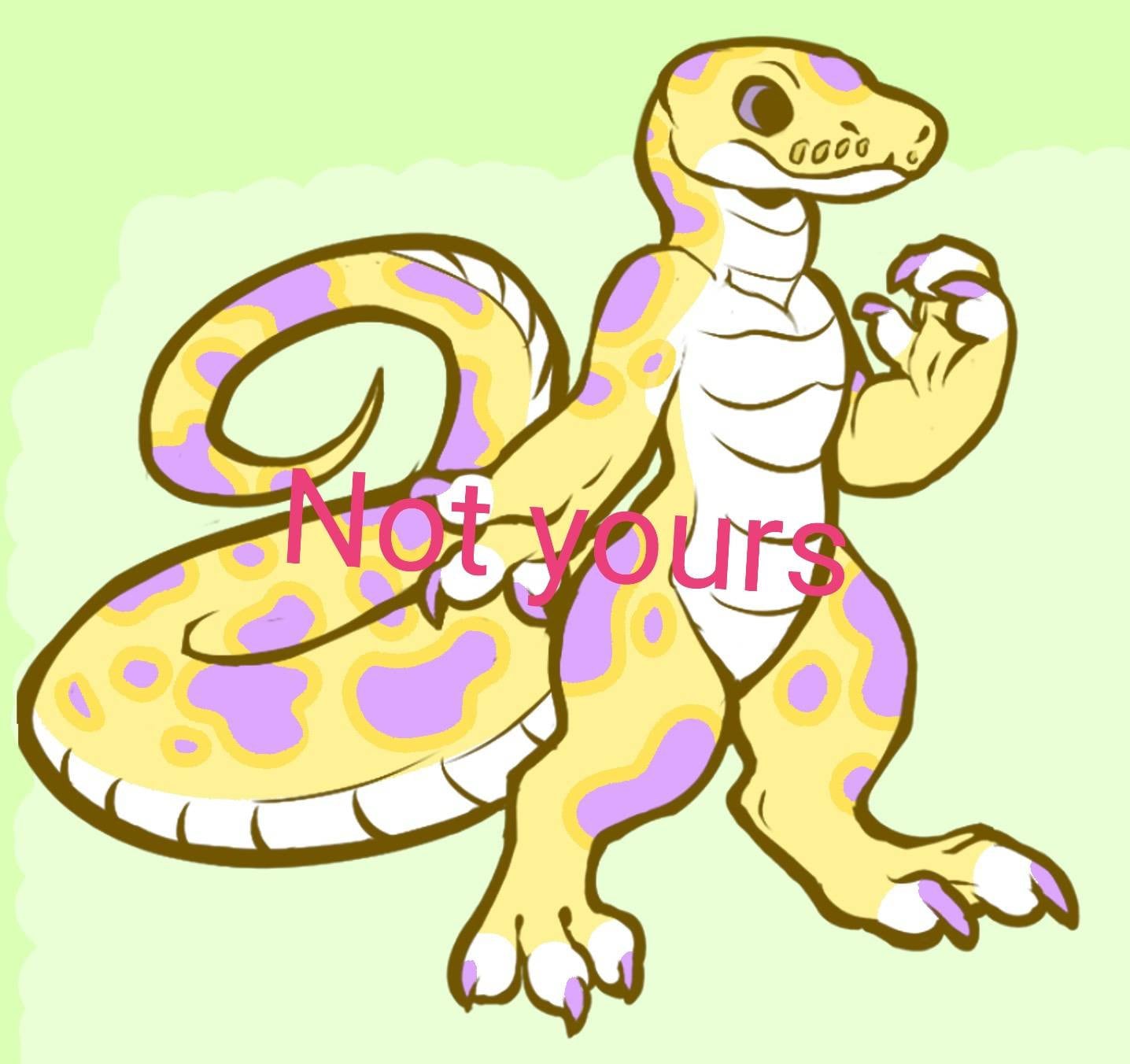 Art Character adopt lizard snake rainbow wolf fursona furry | Etsy