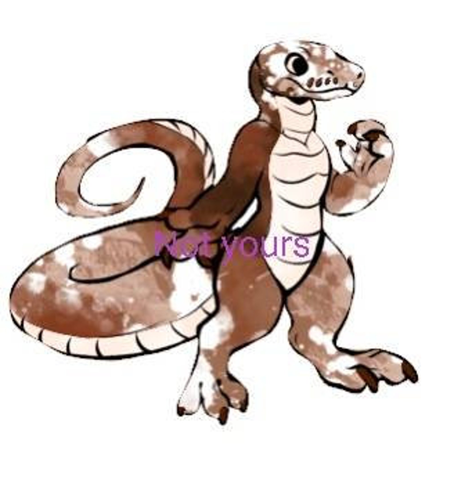 Character adopt snake lizard bat fursona furry art stars moon | Etsy