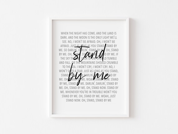 Stand By Me Lyrics