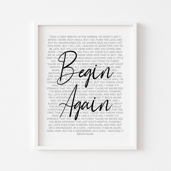 Begin Again Art - Etsy
