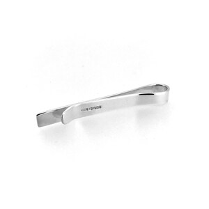 Sterling Silver Tie Clip 5mm Hallmarked Tie Slide - Etsy