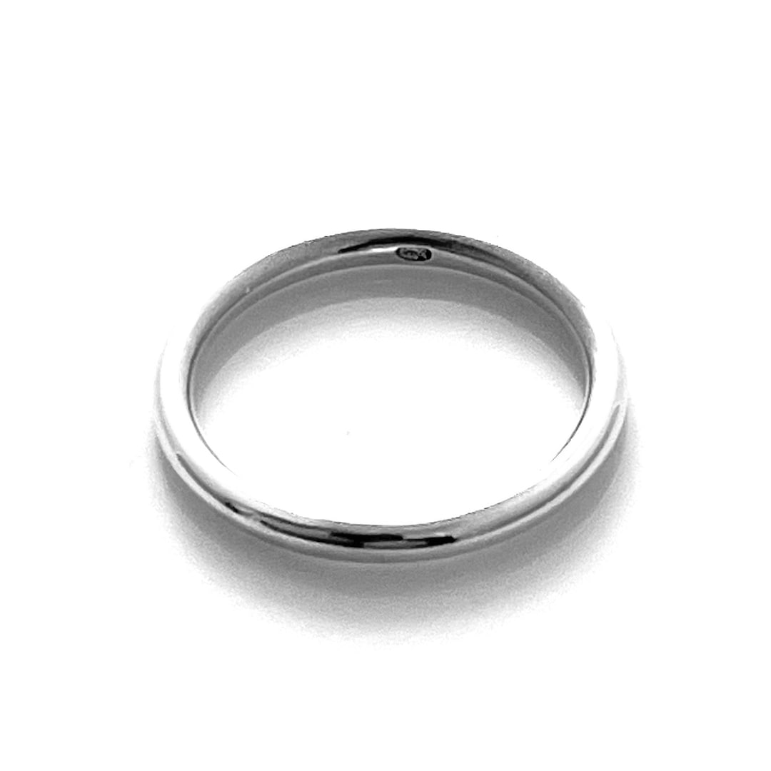 2mm Sterling Silver Round Halo Profile Ring | Refined Style | Roberts ...