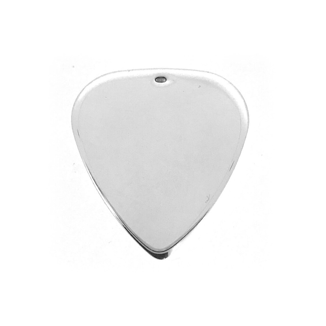 Sterling Silver Guitar Pick Plectrum - Etsy UK