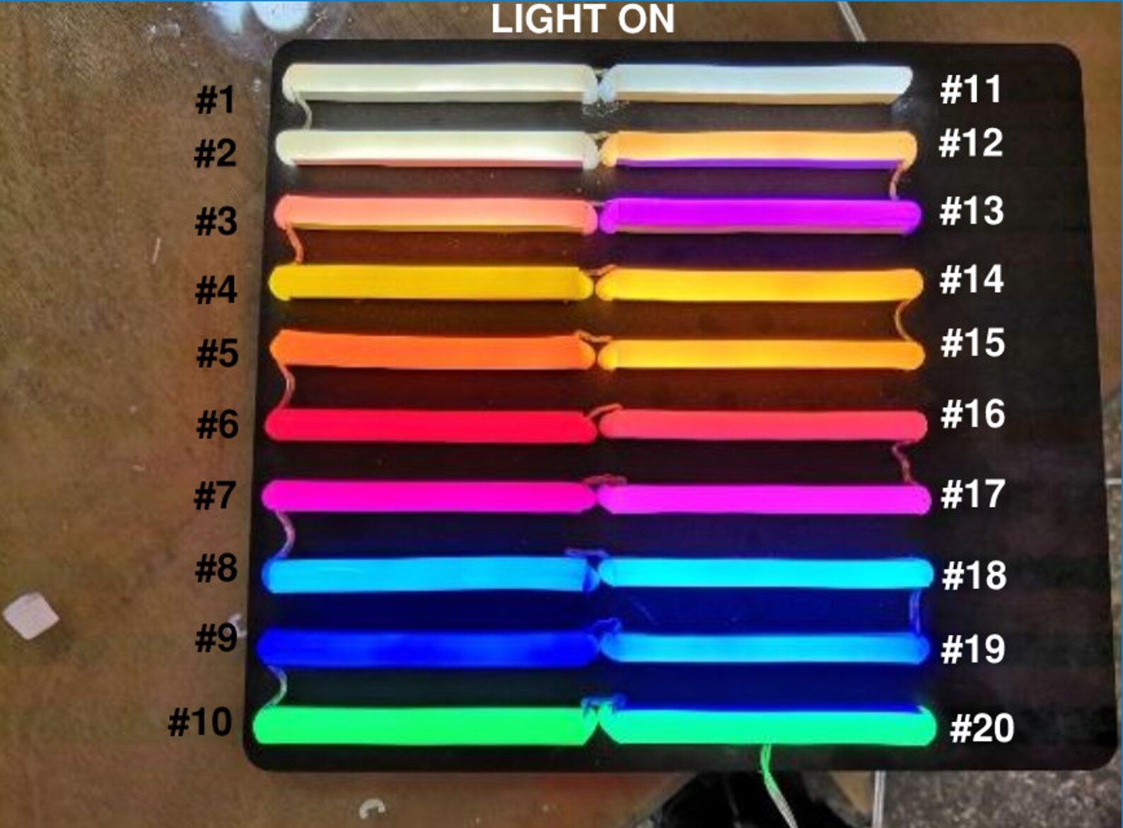 Portable Neon Box Custom Made Handmade Neon Sign - Etsy