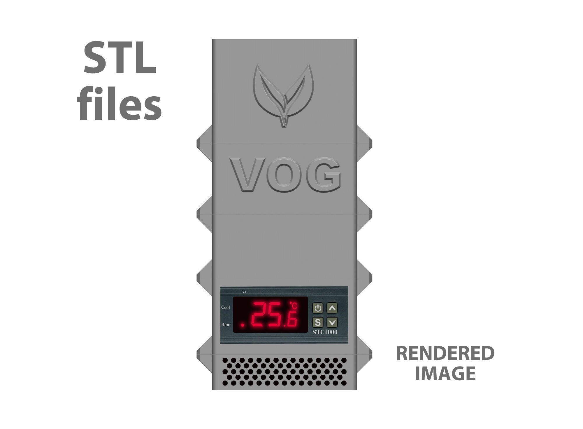 Vogs Resin Printer Enclosure Heater Body Downloadable STL Files for 3D ...