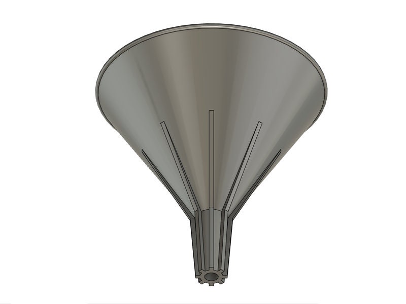 Filtering Funnel Downloadable STL File for 3D Printing - Etsy