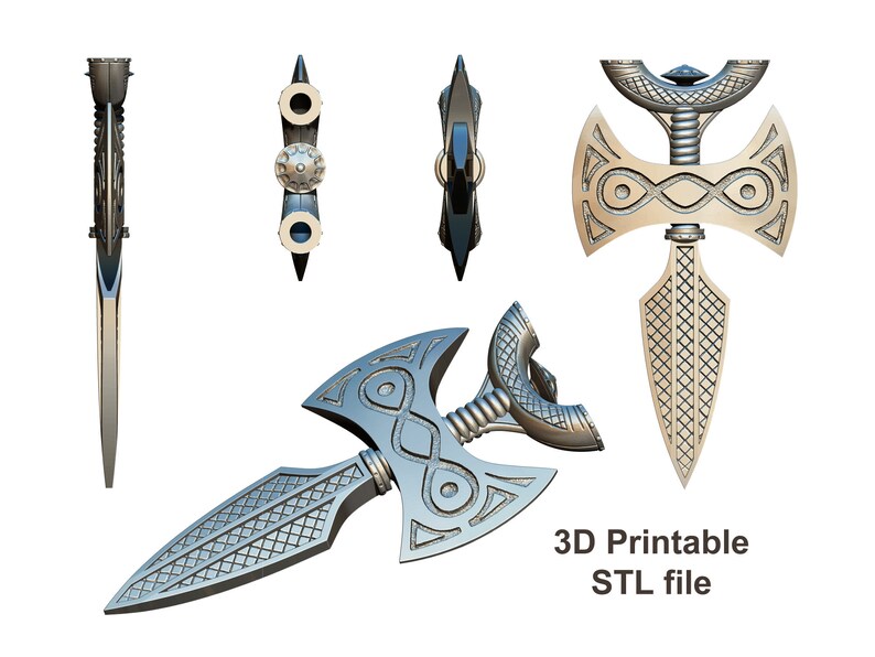Skyrim "amulet of Talos" Downloadable / Printable STL File for 3D ...