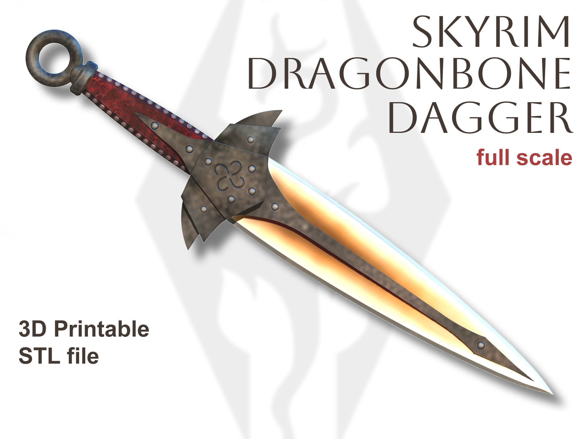 Skyrim Dragonbone Dagger