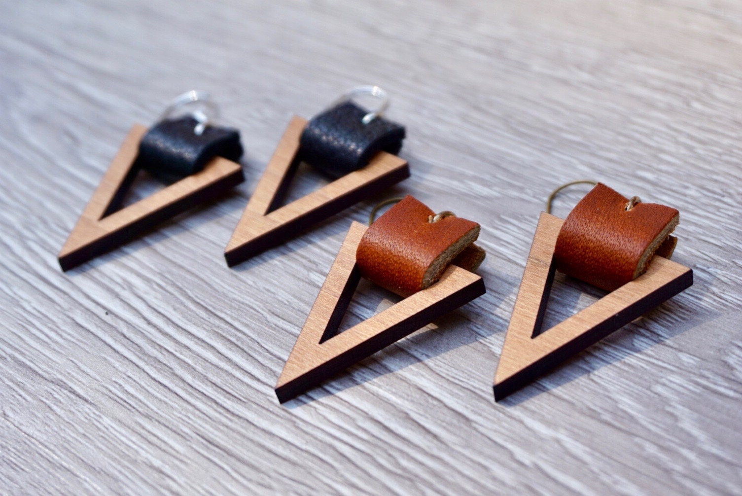 Triangle Spike With Strap Earring Cut File Instant Download - Etsy