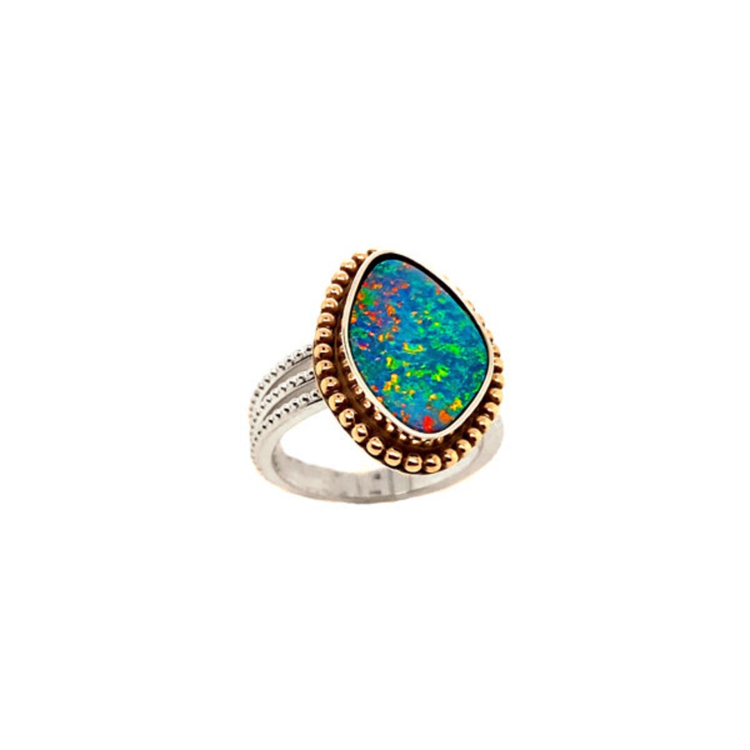 Elegant Opal Ring - Etsy