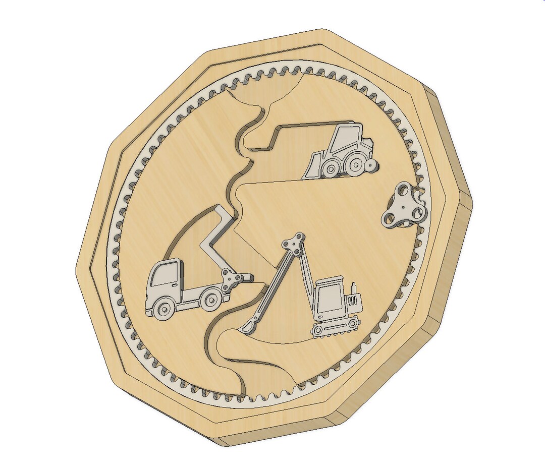 Busy Board Construction Site for Toddlers - Etsy