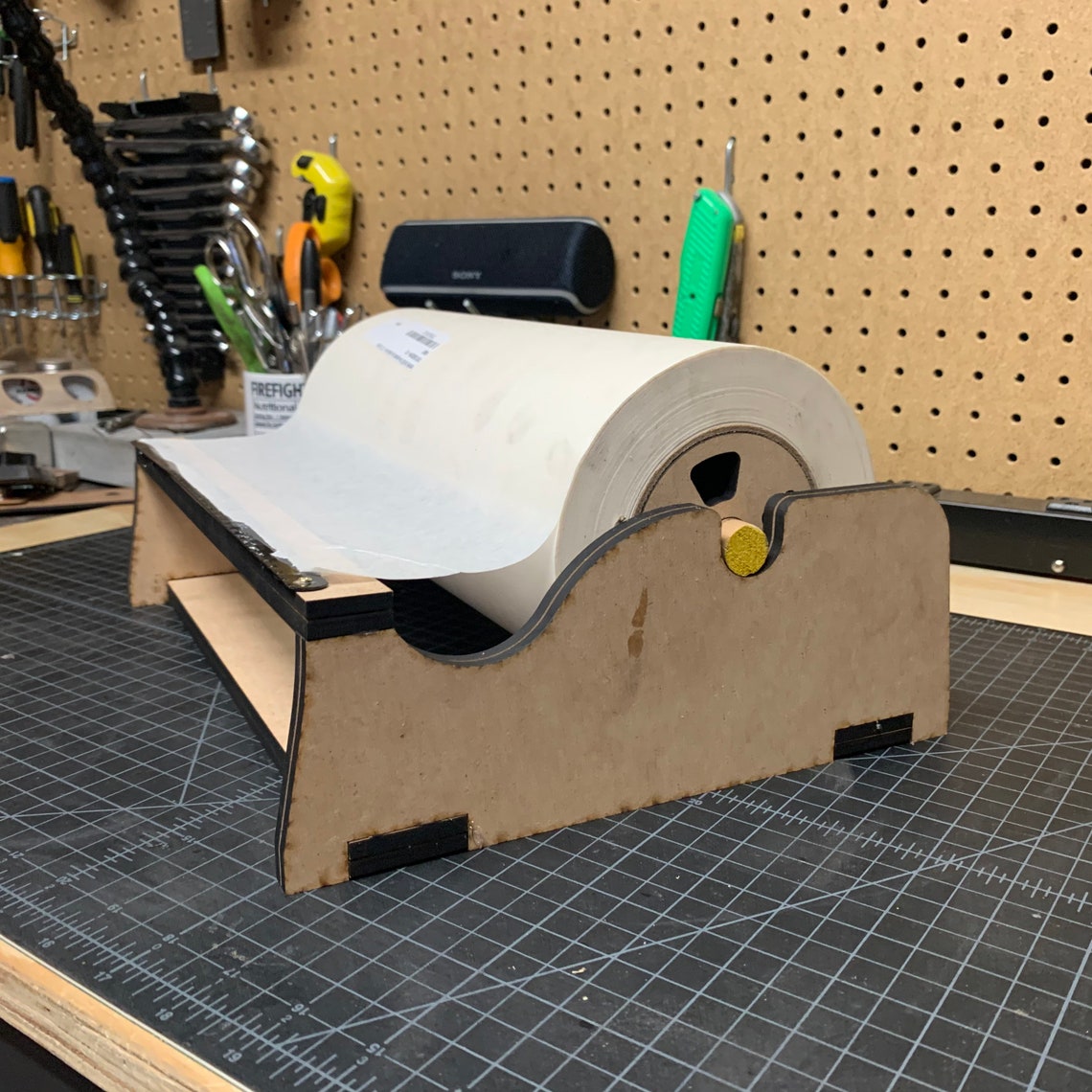 Masking Tape Roll Dispenser for Laser or Cnc (digital File) - Etsy