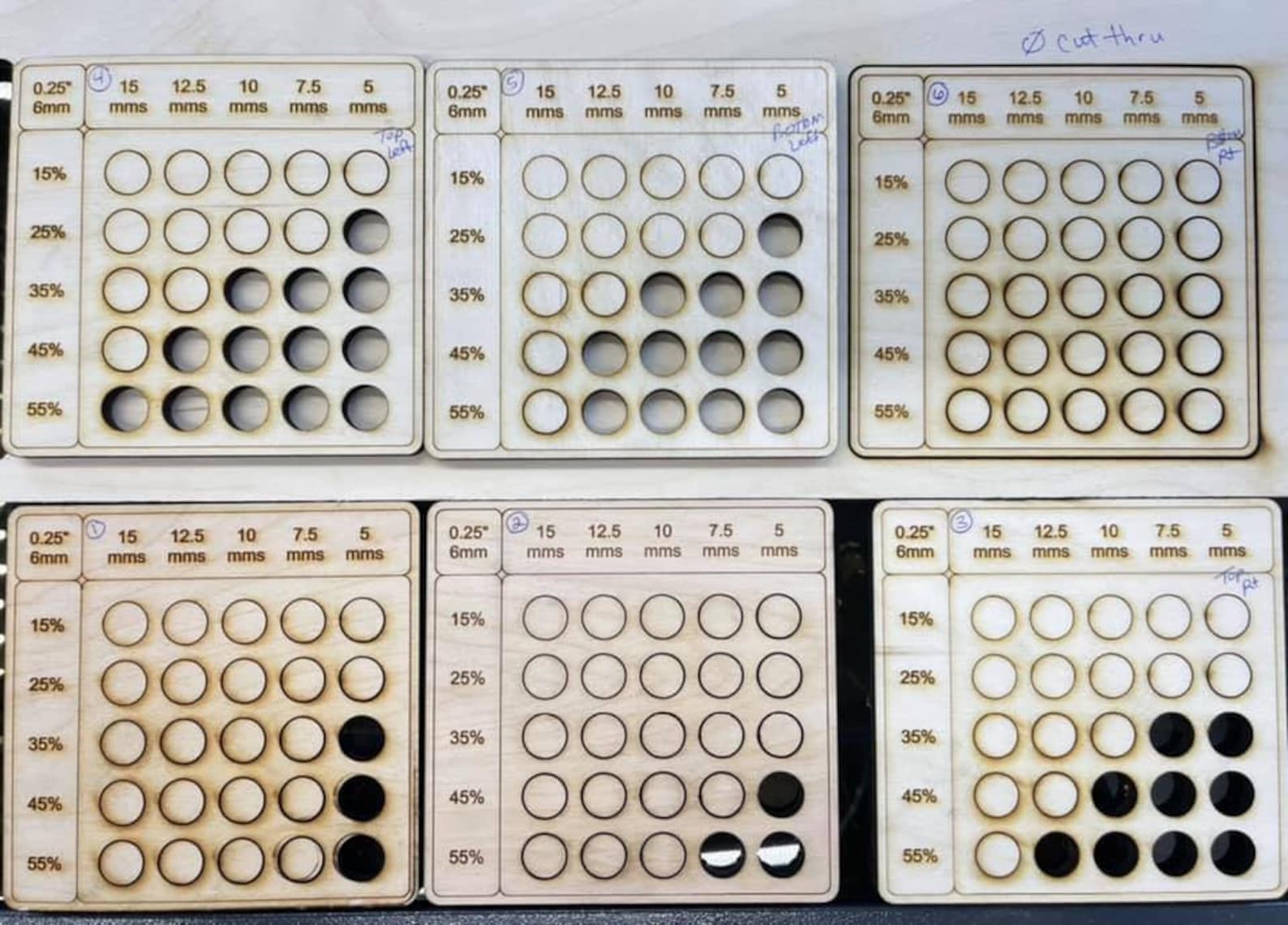 Universal Laser Test Files for Lightburn Package 5 Files - Etsy Australia
