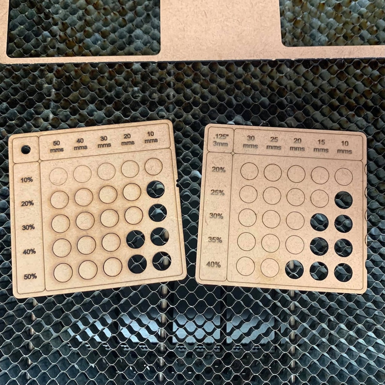 Universal Laser Test Files for Lightburn Package 5 Files - Etsy