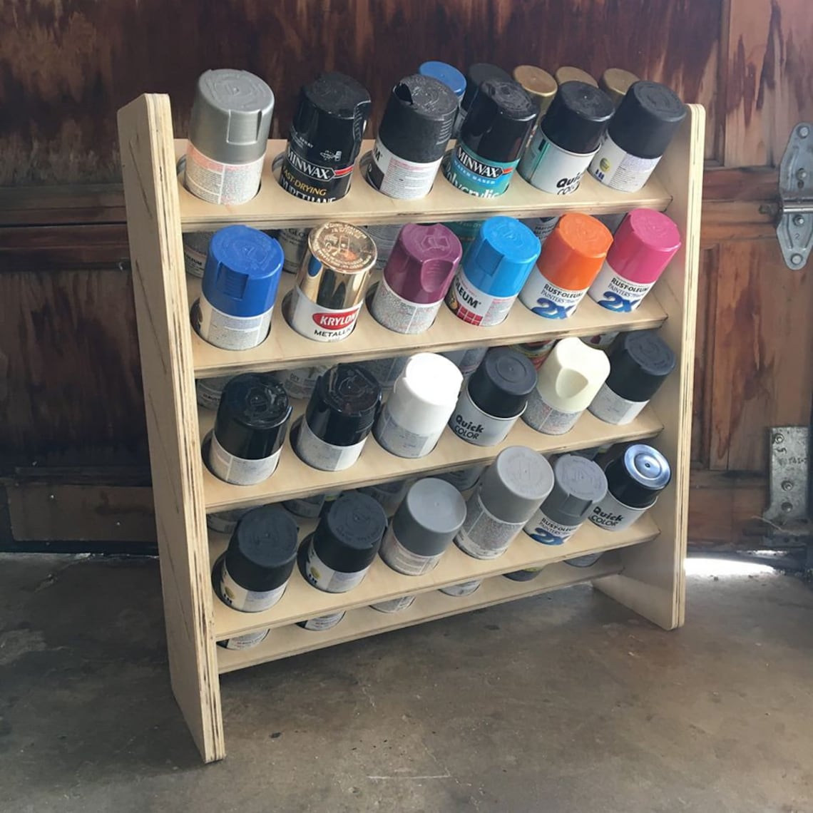 Downloadable File for Spray Can Rack CNC DXF SVG - Etsy