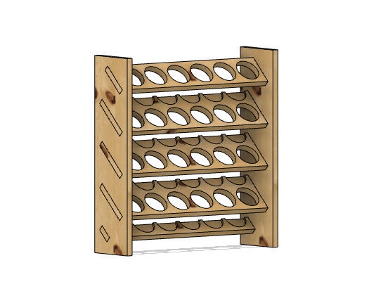 Downloadable File for Spray Can Rack CNC DXF SVG - Etsy